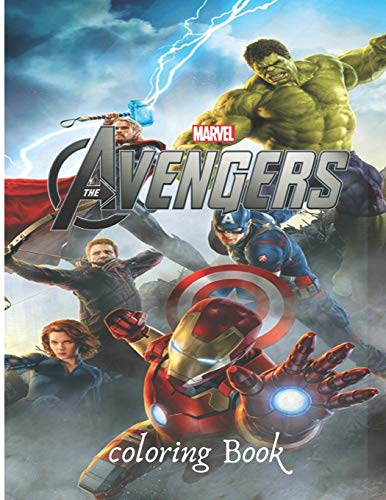 Marvel Coloring Book: latest high quality images of MARVEL for adults ...