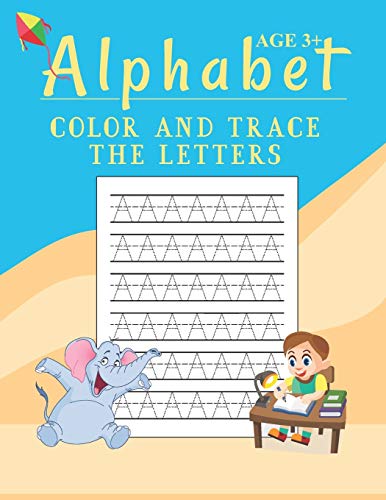 Alphabet Color And Trach The Letters Age 3+: One Two Three Four Kids ...