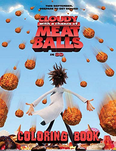 Cloudy with a chance of meatballs coloring book by Ashley Henderson ...