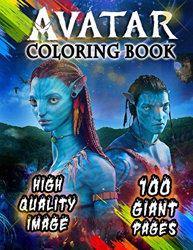 Avatar Coloring Book: Super Gift for Kids and Fans - Great Coloring ...