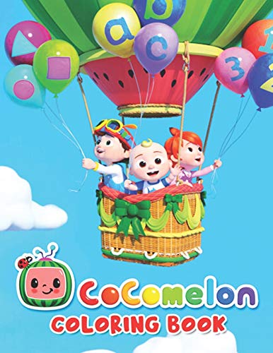 Cocomelon Coloring Book: A Cool Coloring Book For Kids With Cocomelon ...