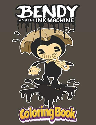 Bendy and the Ink Machine Coloring Book: Easy Coloring Book For kids ...