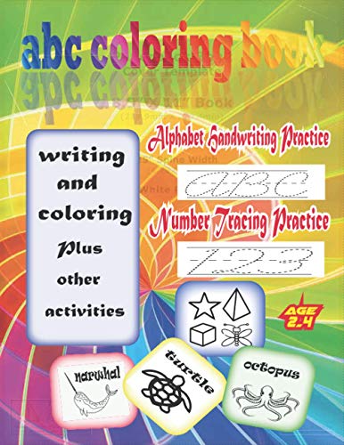 abc coloring book: The Little ABC Coloring Book (Dover Little Activity ...