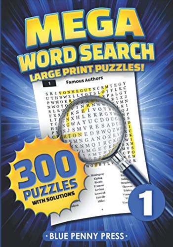 MEGA Word Search (Volume 1) by Blue Penny Press | Goodreads