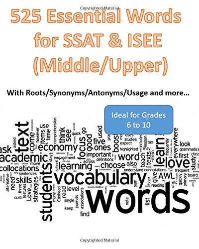 525 Essential words for SSAT/ISEE by J Jonathan | Goodreads