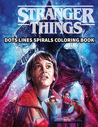 STRANGER THINGS Coloring Book: TV Series Spiroglyphics Coloring Books ...
