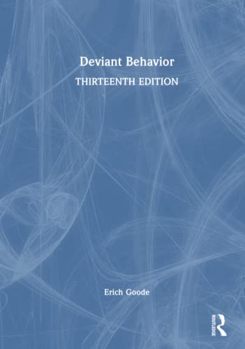 Deviant Behavior by Erich Goode | Goodreads