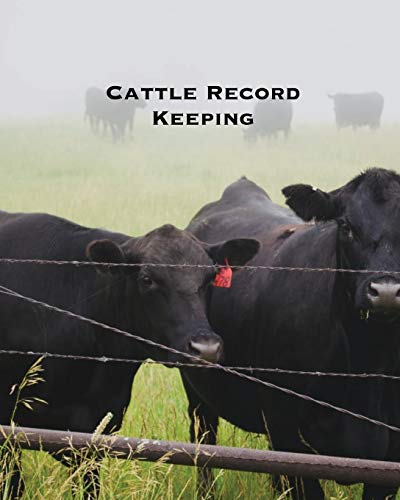 Cattle Record Keeping: Beef Calving Log, Farm, Track Livestock Breeding ...
