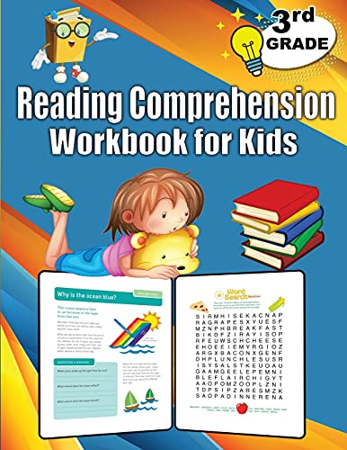 3rd Grade Reading Comprehension Workbook for Kids: 3rd Grade Reading ...