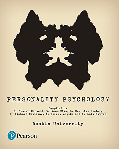 Personality Psychology by Charles S. Carver, Michael F. Scheier, Susan ...