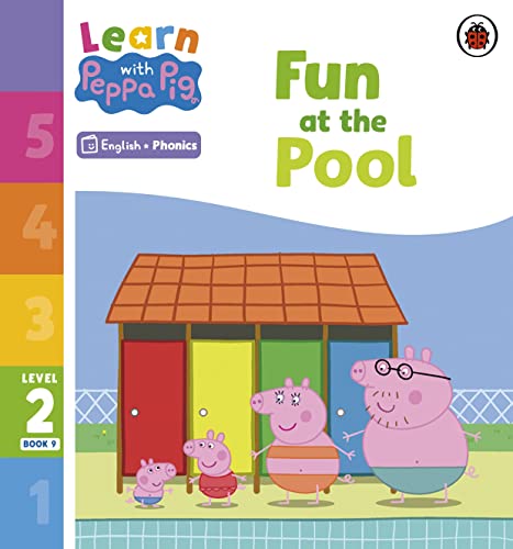Learn with Peppa Phonics Level 2 Book 9 – Fun at the Pool by Peppa Pig ...