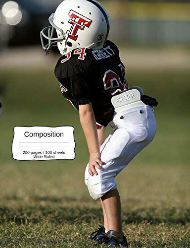 Composition: Football notebook for the student who loves and plays pop ...