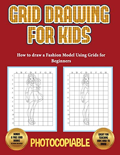How to draw a Fashion Model Using Grids for Beginners (Grid Drawing for ...