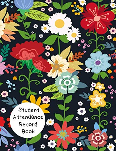 Student Attendance Record Book: 3 in 1 Large Two Page Spread Undated 30 ...