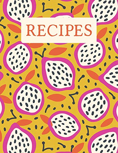 Recipes: Cute Cookbook To Fill with Your Favorite Recipes by Leaf and ...