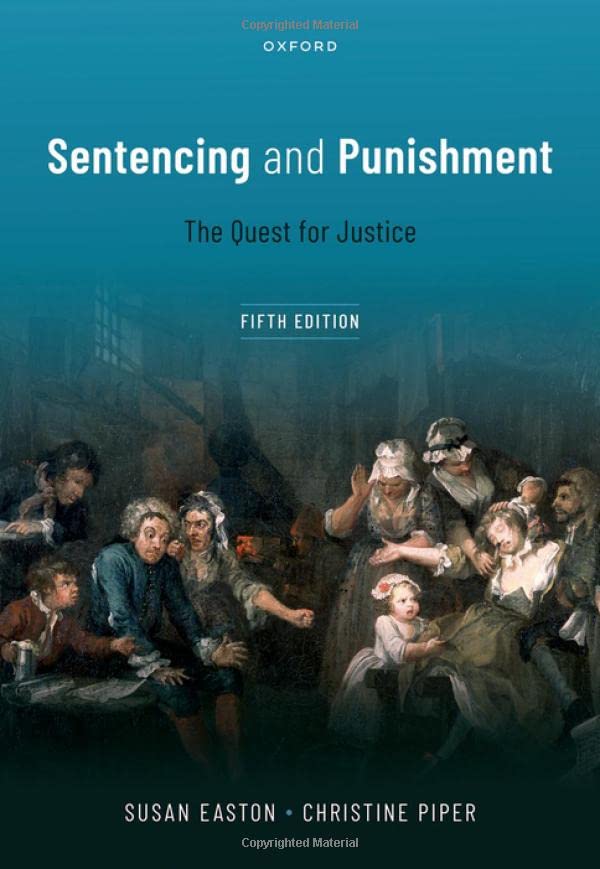 Sentencing and Punishment by Susan Easton | Goodreads