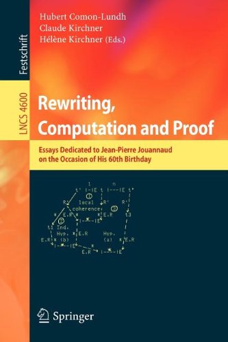 Rewriting, Computation and Proof by Hélène Kirchner | Goodreads