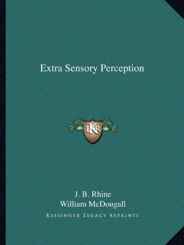 Extra Sensory Perception by Joseph Banks Rhine | Goodreads