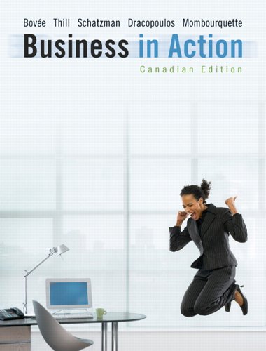 Business in Action, Canadian Edition by Courtland L. Bovée | Goodreads