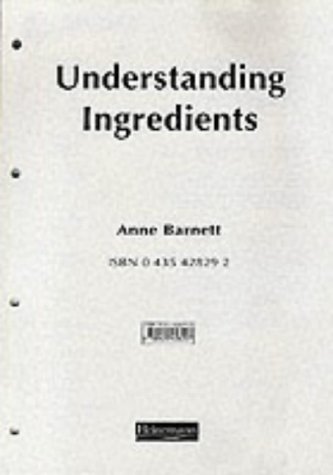 Understanding Ingredients: Teacher's Resource Pack by Anne Barnett ...