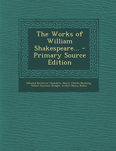 The Works of William Shakespeare... - Primary Source Edition by William ...