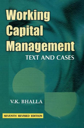 Working Capital Management by V.K.BHALLA | Goodreads