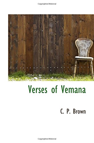 Verses of Vemana by C. P. Brown | Goodreads
