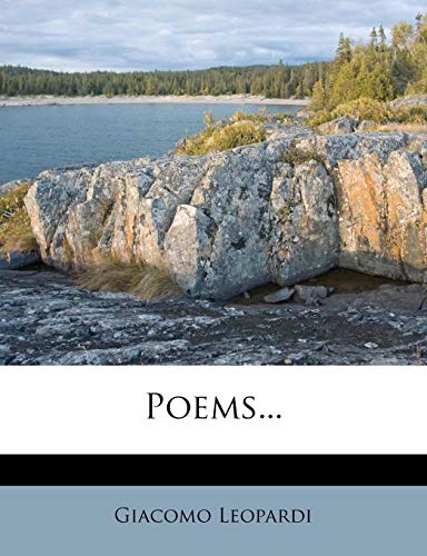 Poems... by Giacomo Leopardi | Goodreads