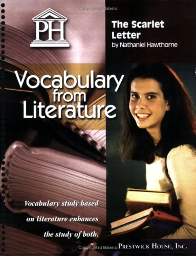 The Scarlet Letter - Vocabulary from Literature by Nathaniel Hawthorne ...
