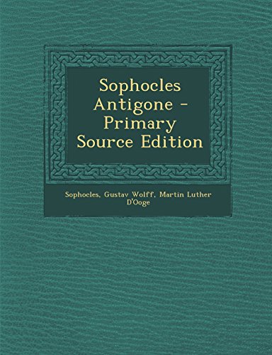 Sophocles Antigone by Sophocles | Goodreads