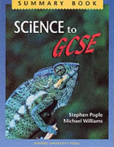 Science to GCSE: Summary Book by Stephen Pople | Goodreads