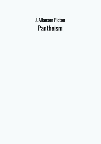 Pantheism by . J. | Goodreads
