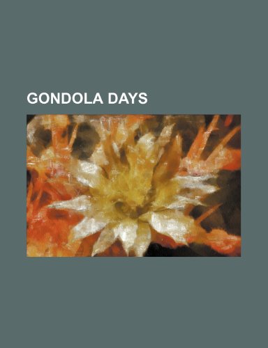 Gondola Days by Anonymous | Goodreads