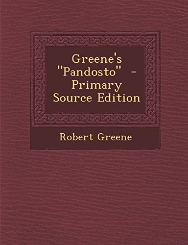 Greene's "Pandosto" by Robert Greene | Goodreads