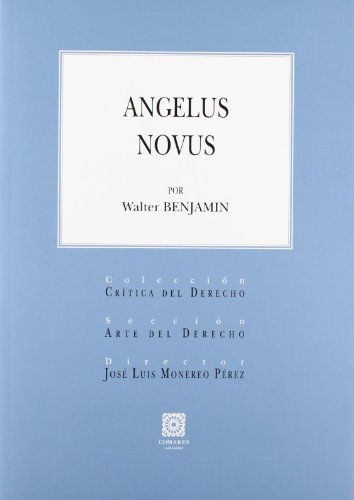 Angelus Novus by Walter Benjamin | Goodreads