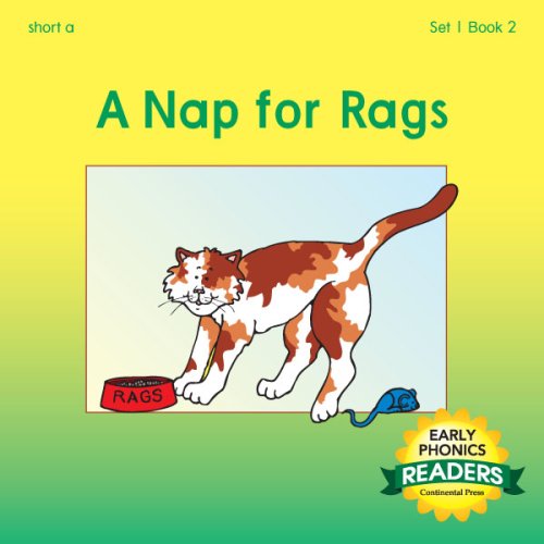 Phonics Books: Early Phonics Reader: Nap for Rags by Continental Press ...