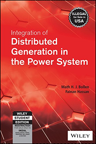 Integration Of Distributed Generation In The Power System by Math H. J ...