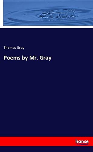 Poems by Mr. Gray by Thomas Gray | Goodreads