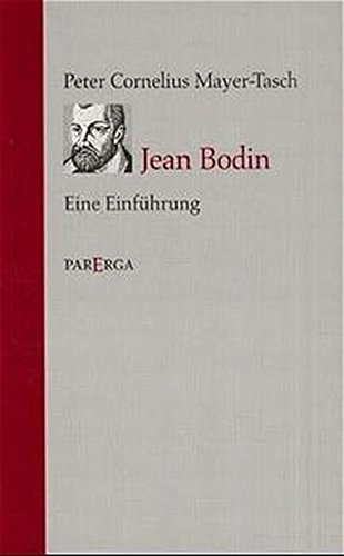 Jean Bodin by Peter Cornelius Mayer-Tasch | Goodreads