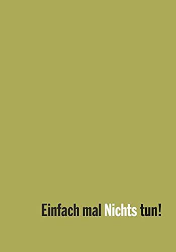 Einfach mal Nichts tun! by Sandra Janoff | Goodreads
