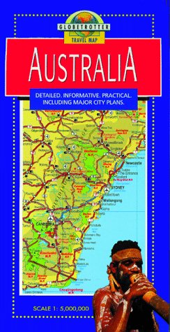 TRAVEL MAP AUSTRALIA, 2nd Edition by Globetrotter | Goodreads