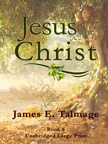 JESUS THE CHRIST: UNABRIDGED LARGE PRINT FOR LATTER-DAY SAINTS - JAMES ...