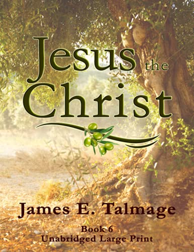 JESUS THE CHRIST: UNABRIDGED LARGE PRINT FOR LATTER-DAY SAINTS - JAMES ...