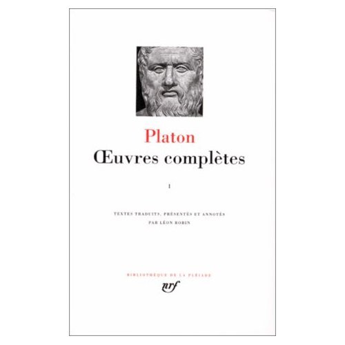 Oeuvres Completes Vol. 1 (Bibliotheque de la Pleiade) by Plato | Goodreads