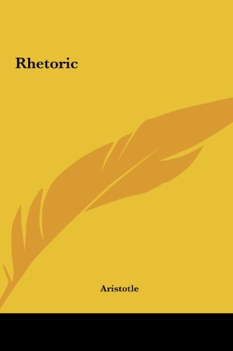 Rhetoric by Aristotle | Goodreads