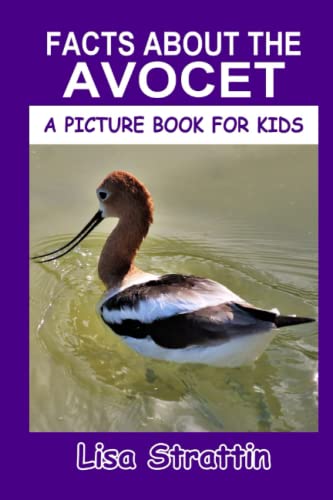 Facts About the Avocet (A Picture Book For Kids) by Lisa Strattin ...