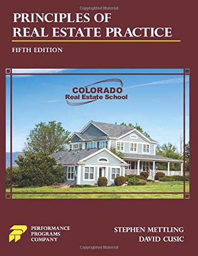 Principles of Real Estate Practice - CRES Edition by Stephen Mettling ...