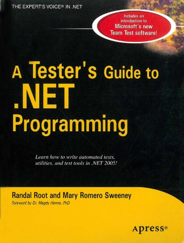 A Testers Guide To .Net Programming by Joe Sweeney | Goodreads