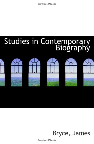Studies in Contemporary Biography by James | Goodreads