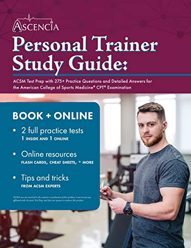 Personal Trainer Study Guide: ACSM Test Prep with 275+ Practice ...